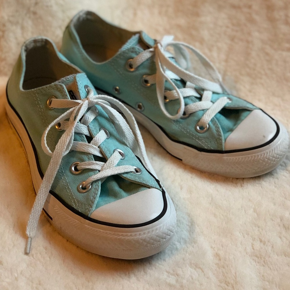 Converse Mint Green All Star Canvas Sneakers - Gem